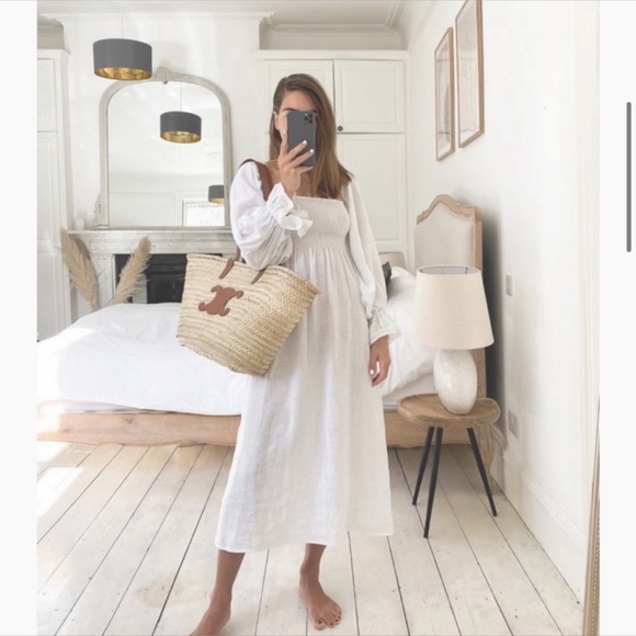 Sleeper | Dresses | Daily Sleeper Atlanta Linen Dress Sz Llarge | Poshmark
